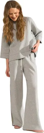 N&uuml;mph Femme, Sweatshirts et sweats &agrave; capuche, Gris, Taille: 36 FR Bottes