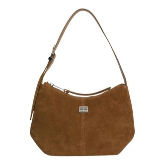 Tommy Jeans Tjw Slouchy Suede - - Bags - Damen - Braun - ONE SIZE