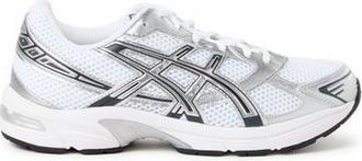 Asics Baskets &agrave; bout rond en cuir m&eacute;lang&eacute;