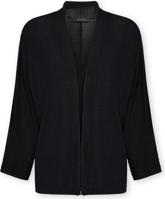 Elena Miro Femme, Pulls, Noir, Taille: 42/44 FR Viscose Blend Cardigan