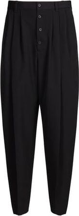 Jacquemus Pantalon Fernando en coton m&eacute;lang&eacute;