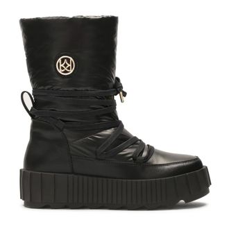 Kazar Isolierte schwarze Schneestiefel mit Slip-On-Obermaterial - - Shoes - Damen - Schwarzk - 41 EU