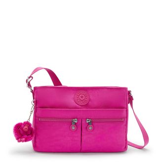 Kipling KIPLING Damen New Angie Crossbody, Leuchtendes Fuchsia