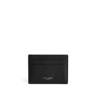 Dolce & Gabbana Schwarzes Portemonnaie mit Kartenf&auml;chern - - Accessories - Herren - Schwarzk - ONE SIZE