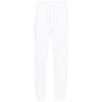 Polo Ralph Lauren Wei&szlig;e Baumwollmischung Hose Ss25 - - Trousers - Damen - Wei&szlig; - M