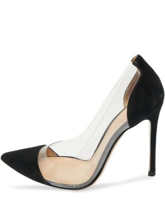 Gianvito Rossi Pumps mit Eins&auml;tzen - Schwarz