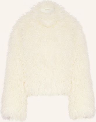 Lilienfels Lilienfels Kunstfell-Jacke weiss