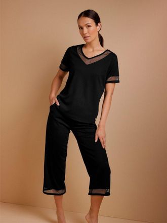 Cr&eacute;ation L T-Shirt Modal-Mix-Shirt Kurzarm