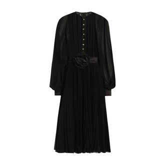 Dolce & Gabbana Elegantes Schwarzes Kleid f&uuml;r Frauen - - Dresses - Damen - Schwarzk - M