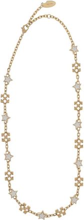 Off-white Collier en laiton avec pendentifs - Femme - Accessoires - Jaune - Taille: ONE Size