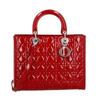 Dior Pre-owned Grosse Lady Dior - - Pre-owned - Damen - Rot - ONE SIZE