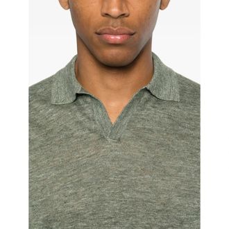 Gran Sasso Homme, Tops, Vert, Taille: XL Tennis Polo