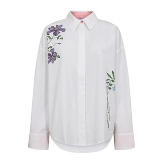 N&uuml;mph Nuflory Shirt - - Blouses & Shirts - Damen - Wei&szlig; - M