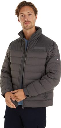 Tommy Hilfiger Herren Pufferjacke &Uuml;bergangsjacke, Grau (Dark Ash), XS