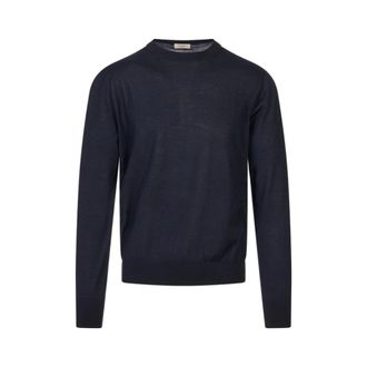 Agnona Round-Neck Strickwaren - - Knitwear - Herren - Blau - M
