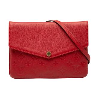 Louis Vuitton Pre-owned Leather Wallet on Chain - - Pre-owned - Damen - Rot - ONE SIZE