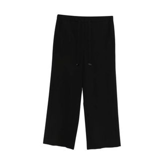 Max Mara Femme, Pantalons, Noir, Taille: 42 FR Argenta Pantalons