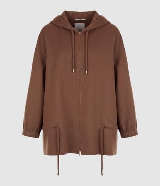 Max Mara Manteau Adriana Hazelnut Brown, S Max