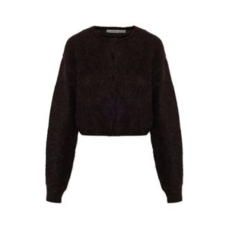 Gestuz Femme, Pulls, Brun, Taille: 36 FR Debbie Short Cardigan