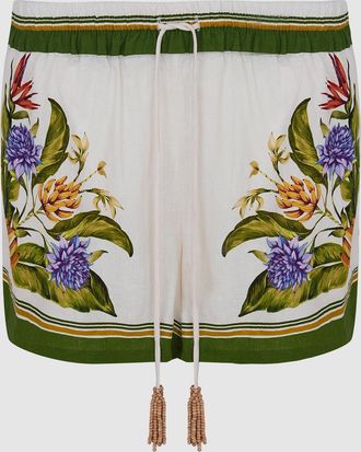 Farm Rio Short Tropical Scarf Sand