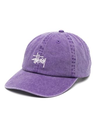 St&uuml;ssy Low Pro Basic Baseballkappe - Violett