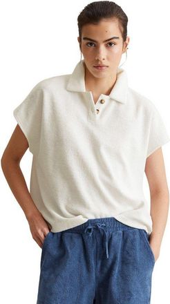 Marc O'Polo Denim Poloshirt aus Frottee, locker geschnitten