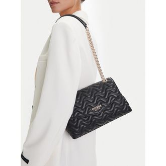 Guess Handtasche Guess Melisandra HWQG96 53210 Schwarz