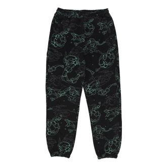 Dolly Noire Homme, Pantalons, Noir, Taille: XS Rayquaza Pattern Pantalons de surv&ecirc;tement