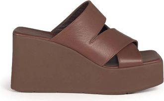Vic Mati&eacute; Femme, Chaussures, Brun, Taille: 37 EU Sandale compens&eacute;e K10 Block