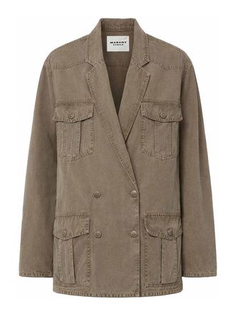 Isabel Marant Veste Casual - Gris Clair