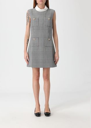 Self Portrait Kleid SELF-PORTRAIT Damen Farbe Grau