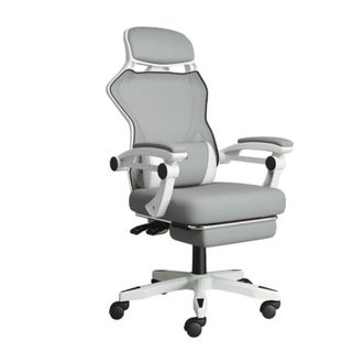 Generic Ergonomischer B&uuml;rostuhl, atmungsaktiver B&uuml;rostuhl mit hoher R&uuml;ckenlehne, Kopf- und Fu&szlig;st&uuml;tze, Verstellbarer Schreibtischstuhl