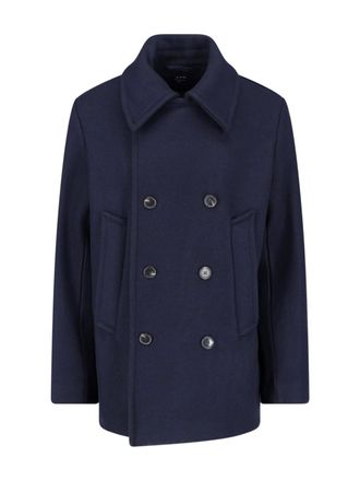 A.P.C. A. P.C. Doppelreihiger Mantel Andy