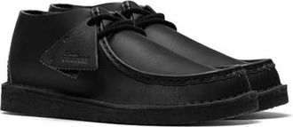 Clarks Desert Nomad Leather Chaussures pour homme Noir, Noir, 42 2/3 EU