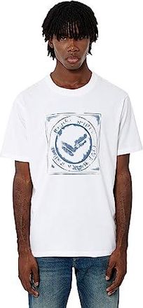 Kaporal T-Shirt Blanc Homme en 100% Coton - Saul - L - Blanc
