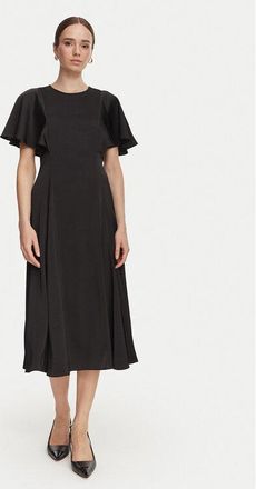 Michael Kors Kleid f&uuml;r den Alltag MT683KYAYJ Schwarz Regular Fit