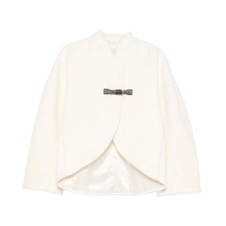 Forte_Forte My Coat Diamond - - Jackets - Damen - Wei&szlig; - XS