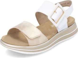 Remonte Damen D1J53 Riemchensandalen, Weiss, 40 EU
