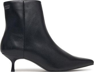 Tommy Jeans Stiefeletten Tjw Pointed Kitten Heel Boots EN0EN03172 Schwarz