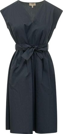 Woolrich Femme, Robes, Bleu, Taille: 38 FR Poplin Dress