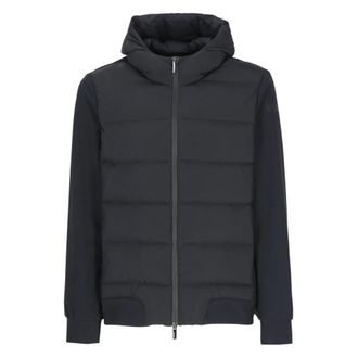 Roberto Ricci Design Puffy Tubic 14 Hood Jacket - Homme - Vestes - Bleu - Taille: L