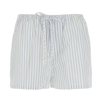 Dunst Femme, Shorts, Bleu, Taille: 42 FR Striped Drawstring Shorts