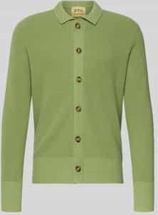 FTC Regular Fit Strickjacke mit Kaschmir-Anteil