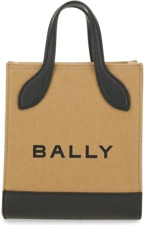 Bally Femme, Sacs, Beige, Taille: ONE Size Canvas Tote Bag