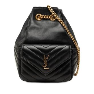 Saint Laurent Pre-owned Leder Schultertasche - - Pre-owned - Damen - Schwarzk - ONE SIZE