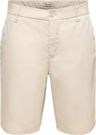 Only & Sons Onskal Chino 0287 Short - - Shorts - Herren - Beige - S