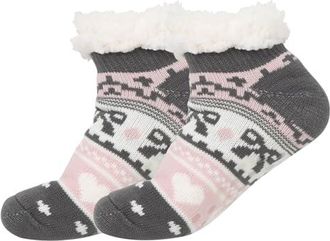 Generic Chaussettes Femme Chaussettes Chaudes Femme Chaussettes Thermiques Femme De Classique Pantoufles Hiver &Eacute;paisses Moelleuses Antid&eacute;rapantes Pour Cocooni