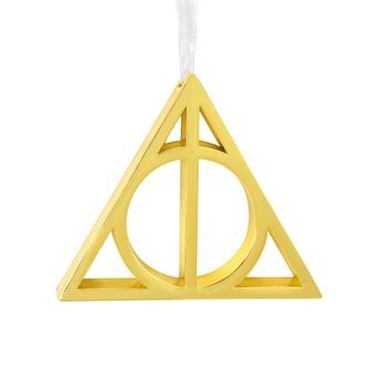 Hallmark Harry Potter Heiligt&uuml;mer des Todes Symbol Weihnachten Ornament, Metall