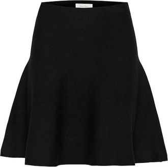 Part Two Schwarzer Strickrock mit Hoher Taille - - Skirts - Damen - Schwarzk - L