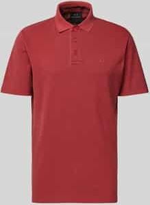 A|X Armani Exchange Poloshirt mit kurzer Knopfleiste